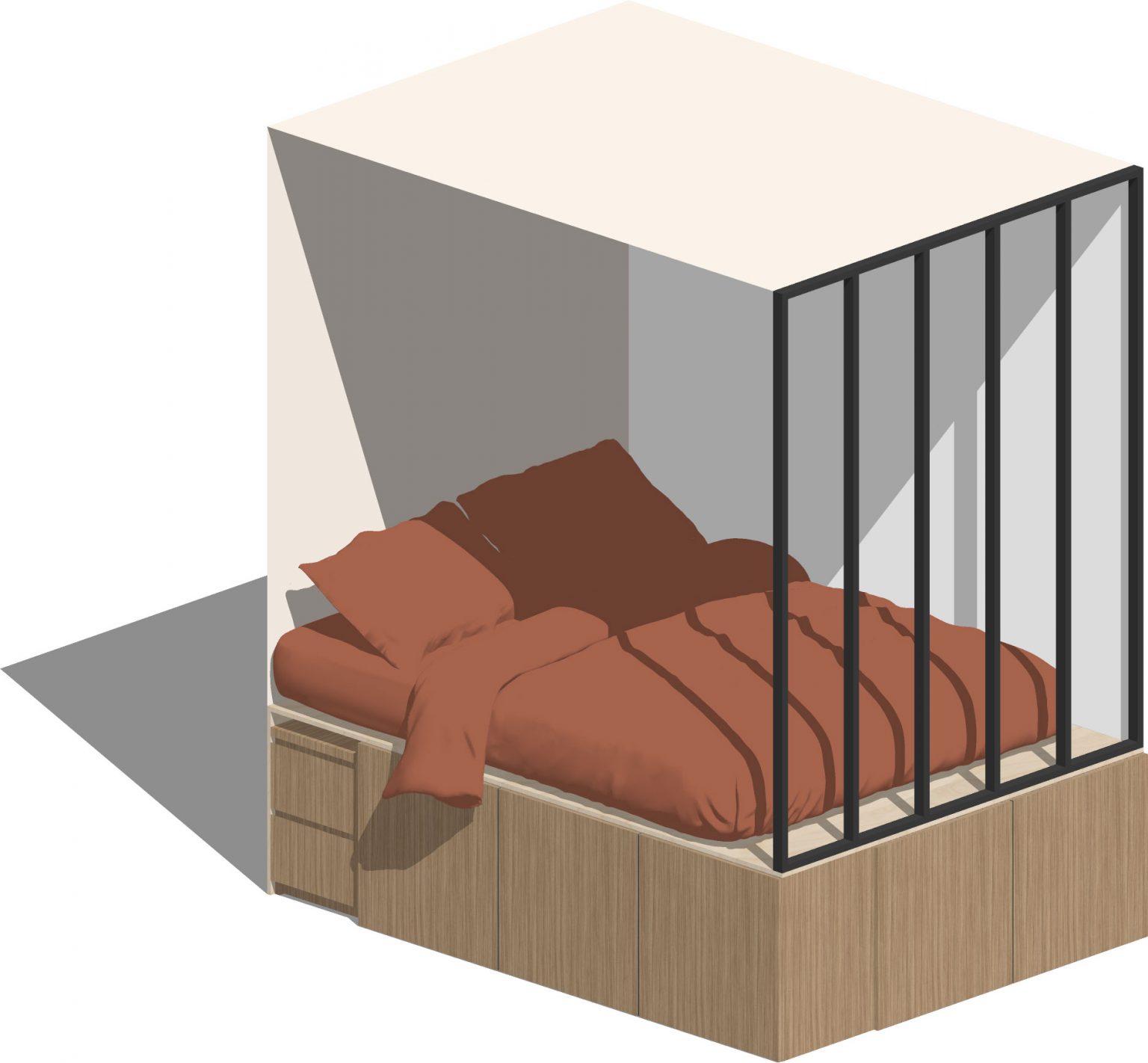 Construire un lit-estrade - Arnaud de Matteis